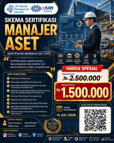 Juli 2026 : Manajer Aset – LSP TMI